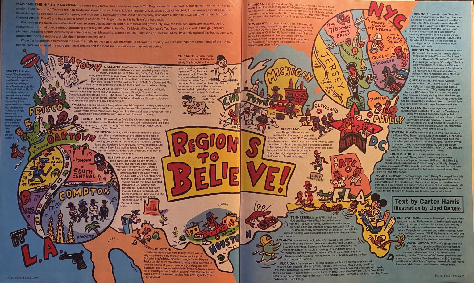 Mapping the Hip-Hop Nation in the 1990s - HUMTHRUSH